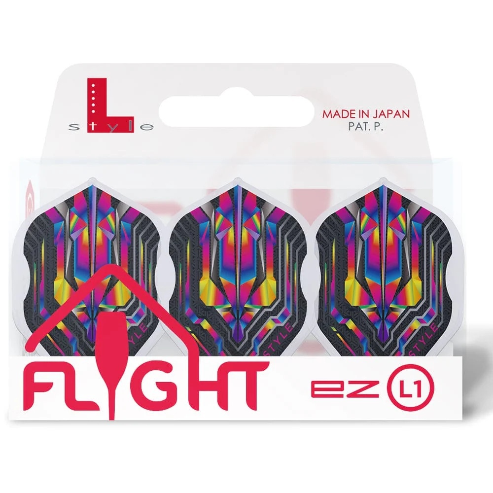 Piórka L-Style Champagne EZ L1 Origin Series - Rainbow - Baltic Darts